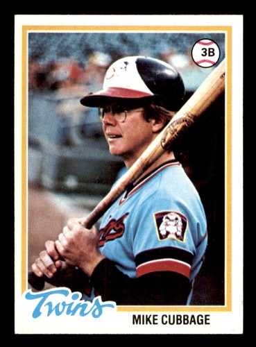 1978 Topps Baseball #219 Mike Cubbage NM/MT *d9 | eBay