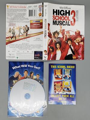 High School Musical 3: Senior Year (DVD Widescreen) No Case No Tracking ...