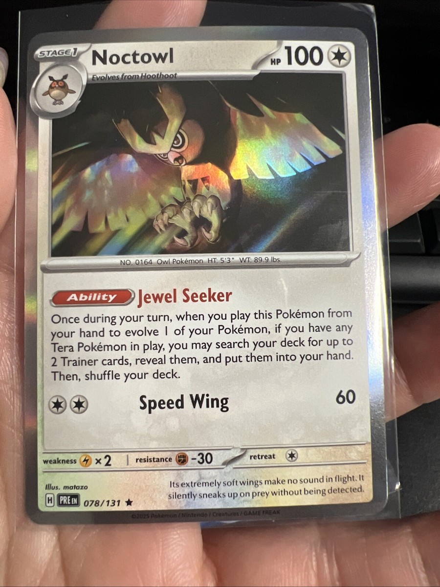 Owl Pokemon Card