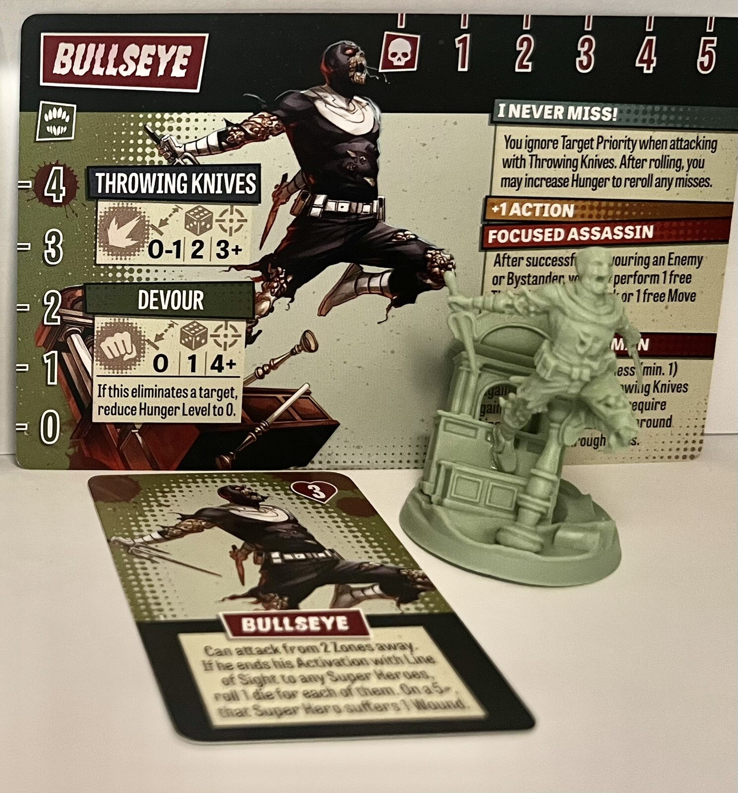 Marvel Zombies Bullseye Promos Box Kickstarter Exclusive Zombie Hero ...