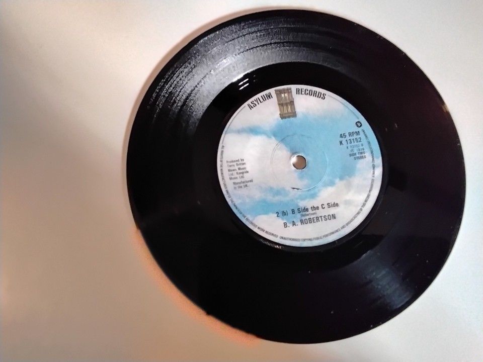 B.A. ROBERTSON. VINYL 7" SINGLE. BANG BANG. ASYLUM RECORDS K 13152 ...