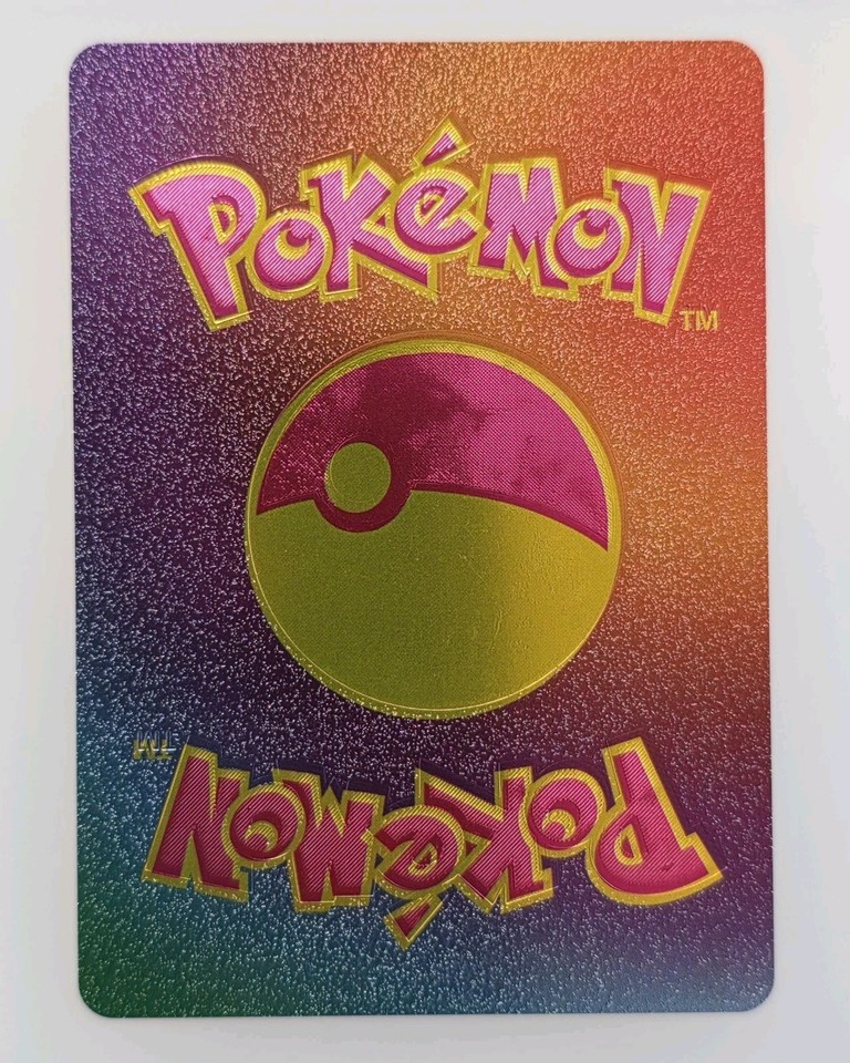 Pokémon Zapdos V 200hp Rainbow Foil Fan Art Collector Card TCG | eBay