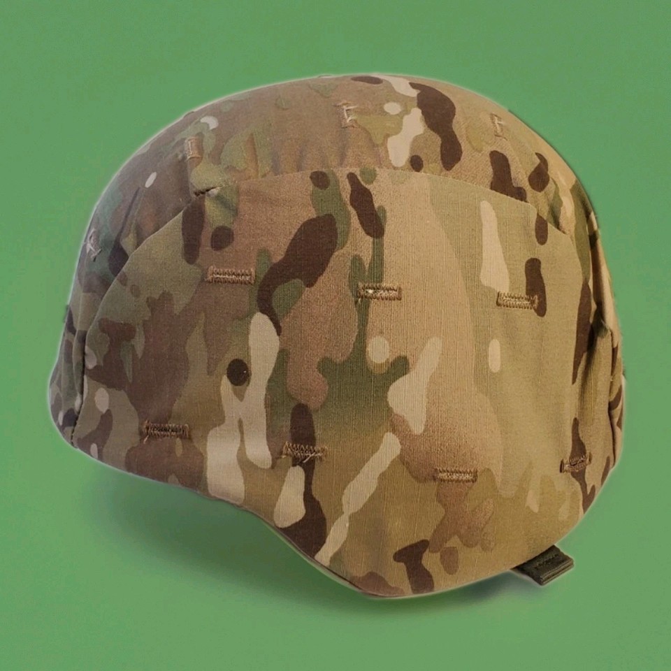 U.S. Army Advanced Combat Helmet (PASGT) with an OCP (Operational ...