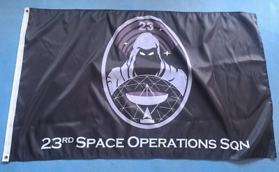 USSF 23rd Space Operations Squadron 3x5 ft Single-Sided Flag Banner | eBay