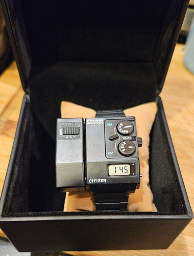 Citizen D031 Radio Soundwitch Watch complete tested working Rare HTF ...