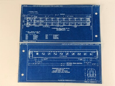 Pennsylvania PRR City of New York Pullman Roomettes Passenger Car PS18A ...