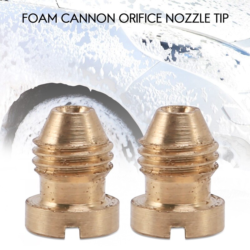 Foam Cannon Orifice Nozzle Tips, High Replacement Thread Nozzle for ...
