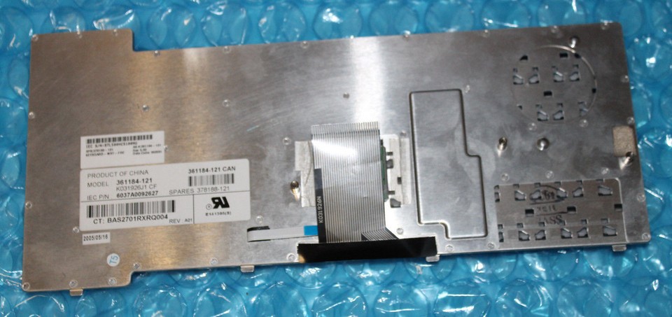 Genuine OEM Dell 378188-121 HP NC6220 Laptop Keyboard 361184-121 French ...