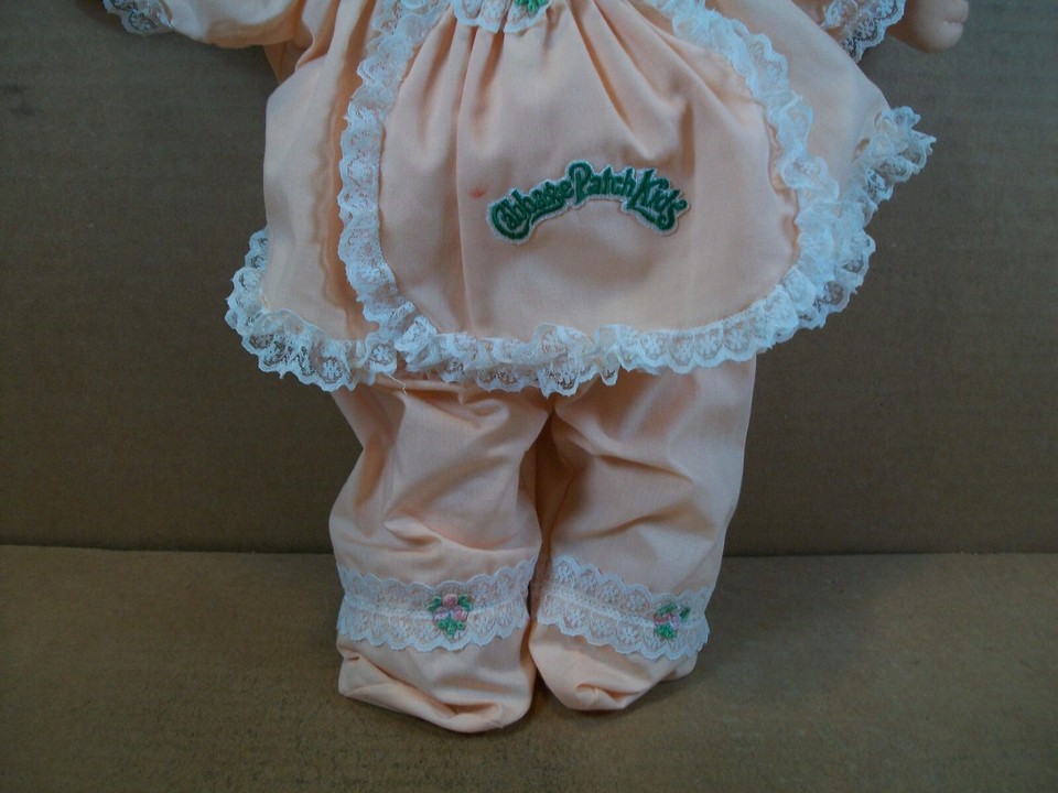 1984 Cabbage Patch Kids~I Can Hold My Crayon~Tan Hair~Green Eyes~Peach ...