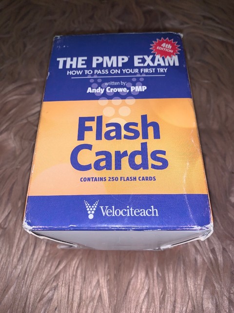 Test Prep Ser.: The PMP Exam Flash Cards by Andy Crowe (2010, Cards ...