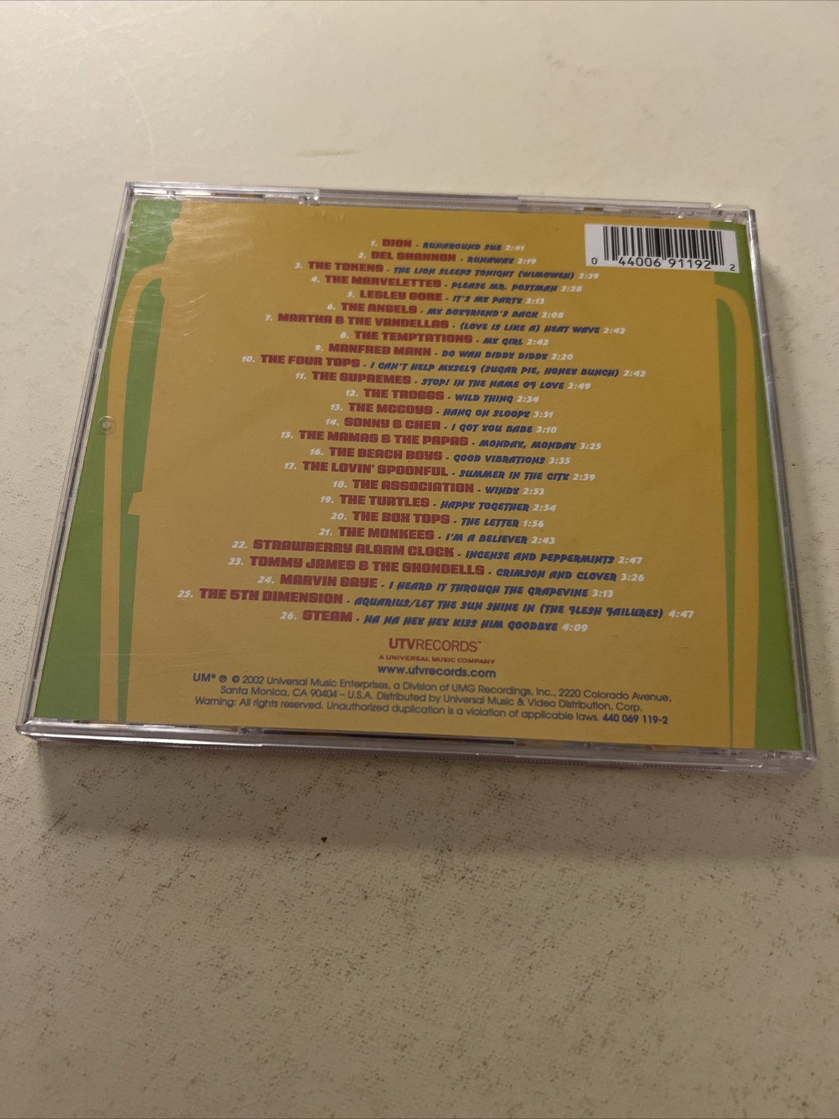 Pure 60's: The #1 Hits by Pure 60's: The #1 Hits / Various (CD, 2002 ...