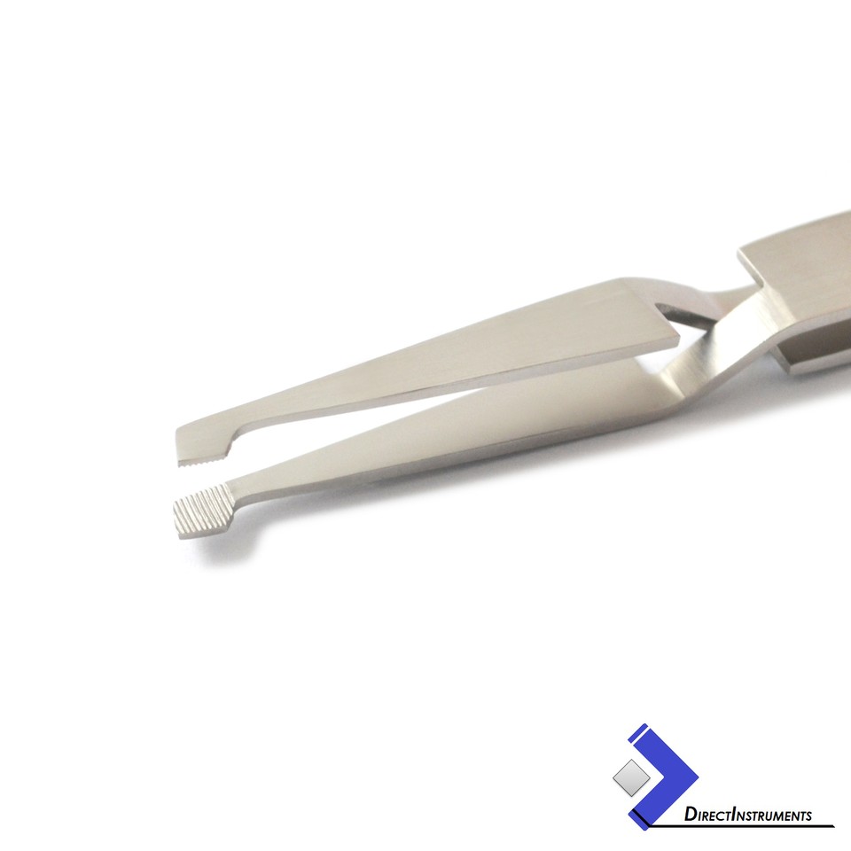 Surgical Bracket Holding Tweezer Cross Lock Self Closing Reverse Action ...