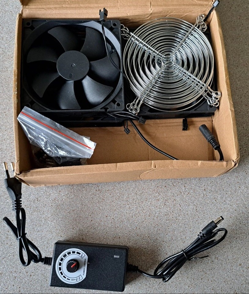 CB RADIO Linear Amplifier Burner Super Cooling Fans With Speed ...