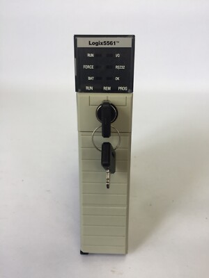 ALLEN BRADLEY 1756-L61 SER B LOGIX 5561 PROCESSOR CAT REV E01 F/W REV 1 ...
