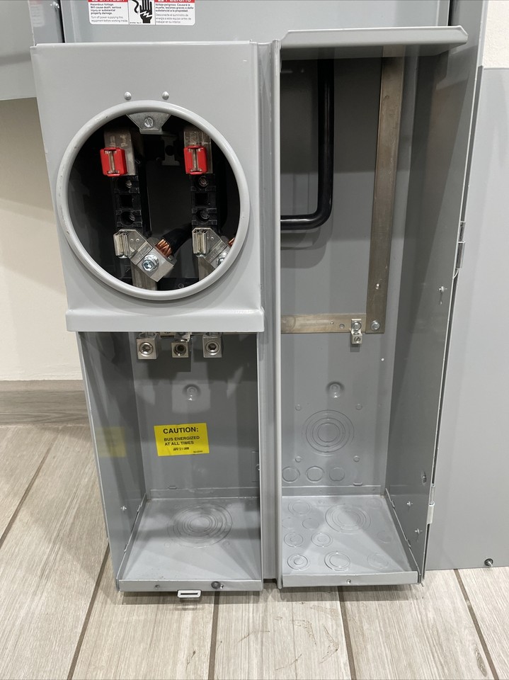 (C) Siemens MC3042B1225FED Self Contained Meter Main Load Center ...