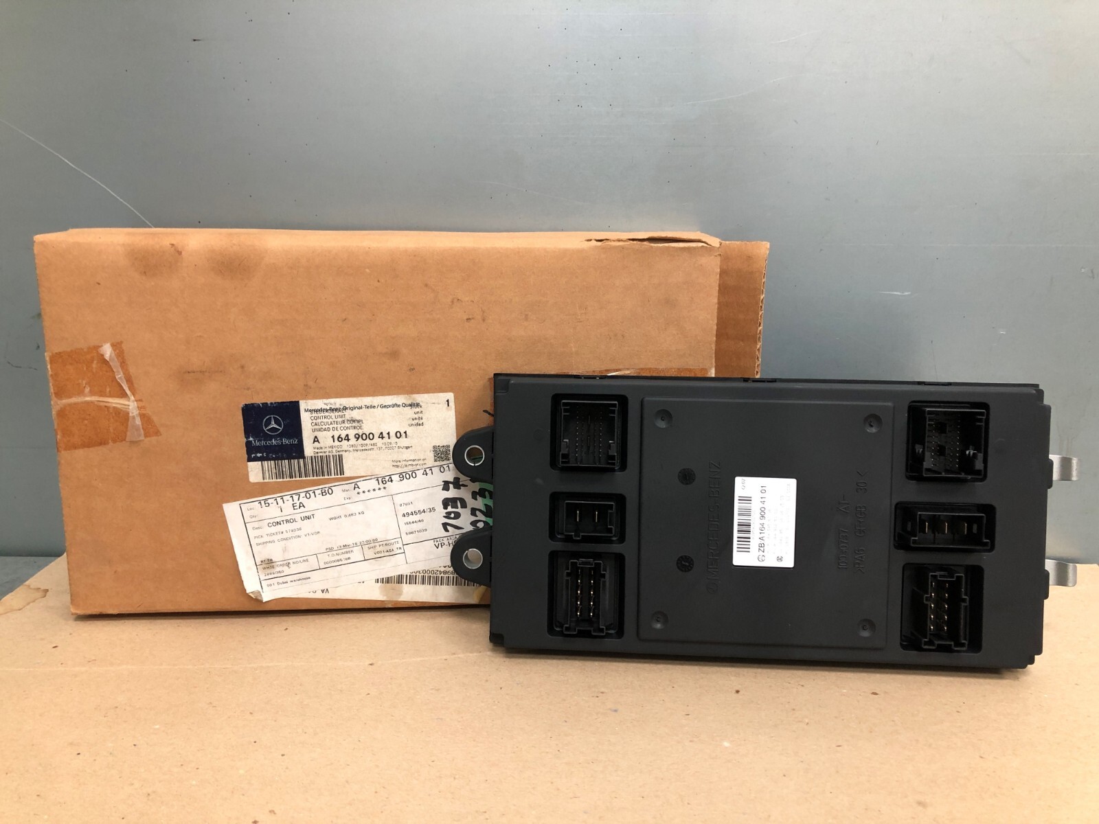 MERCEDES W164 Ml Control Unit Sam Module ECU A1649004101 for sale ...