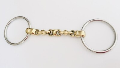 LOOSE RING WATERFORD SNAFFLE HORSE BIT German Silver & S Steel ( Free P ...