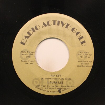 Soul 45 Laura Lee - Rip Off / If You Can Beat Me Rockin On Radio Active ...
