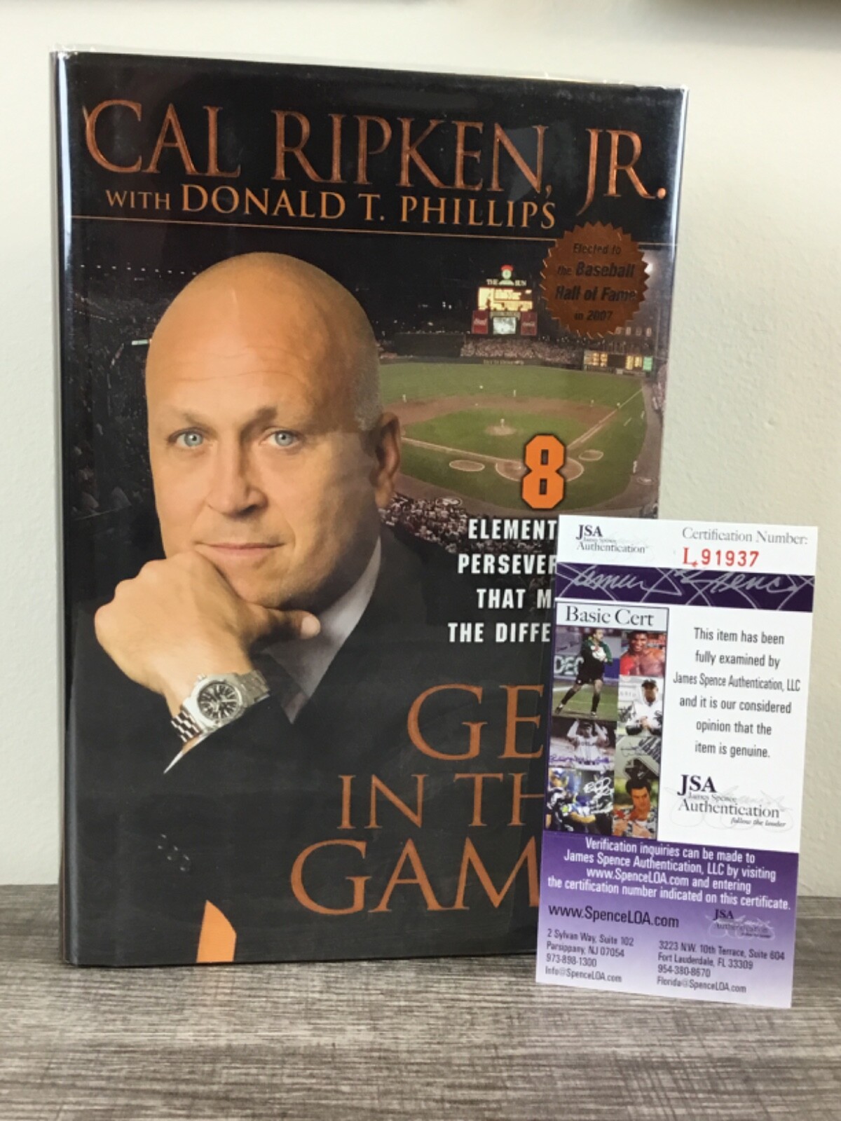 Cal Ripken Jr. Autographed Memorabilia | Signed Photo, Jersey ...