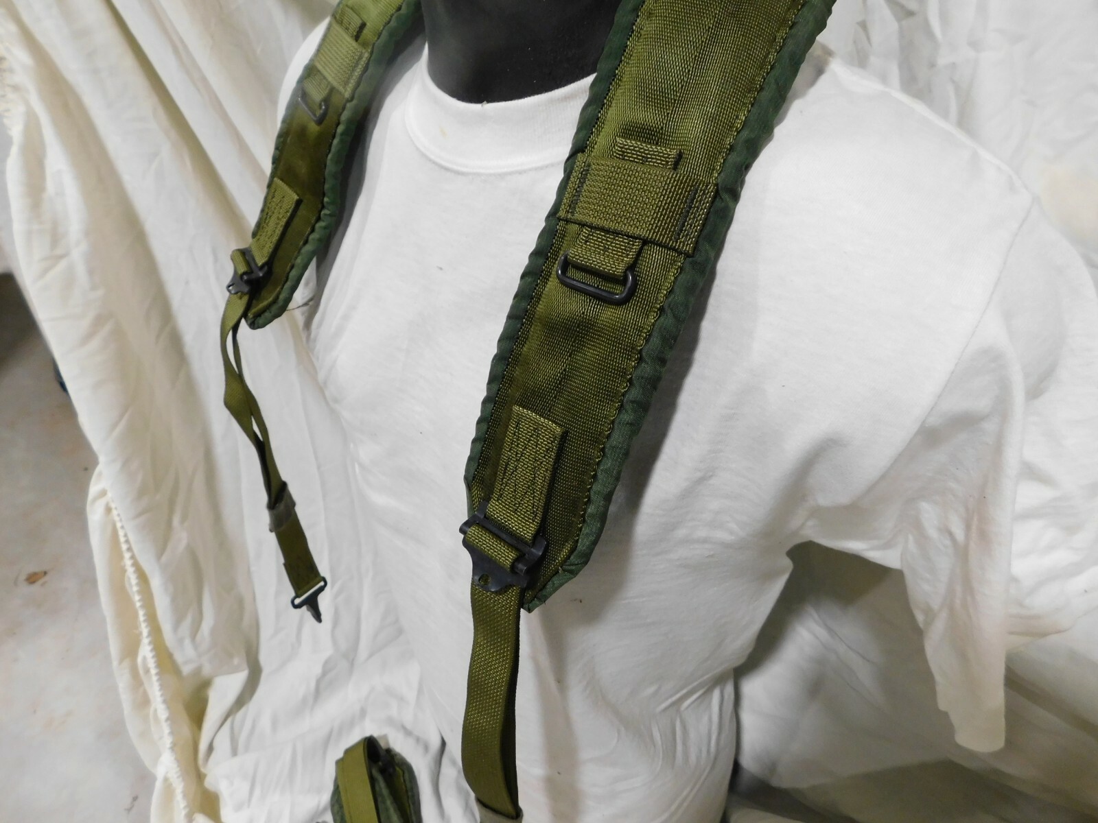 Y SUSPENDERS US Army Alice LBE Load Bearing Shoulder Web Harness OD ...