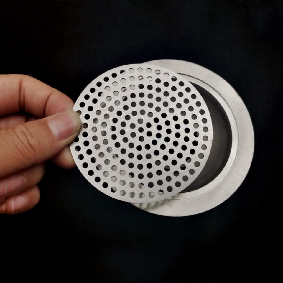 Drain Guard Cover Round/Square Stainless Steel Plate Gully Grid Grate ...