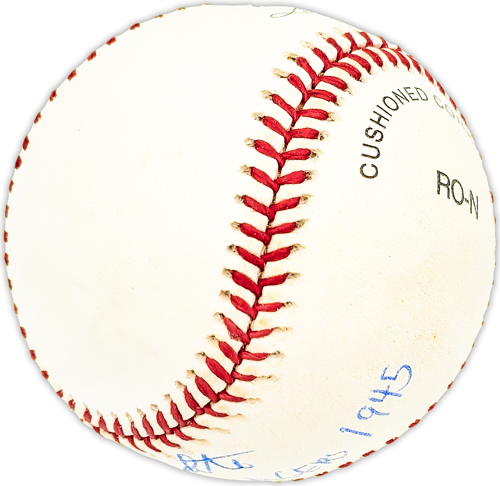 Barney White Autographed NL Baseball Brooklyn Dodgers "1945" Beckett QR ...