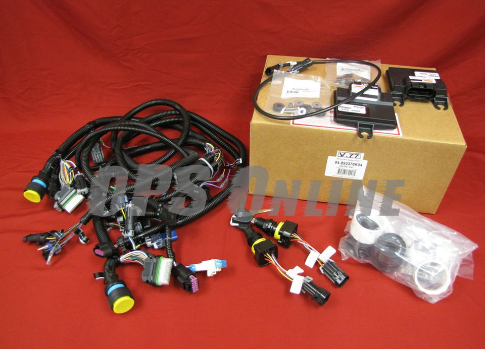 New OEM Mercury Verado Dual Console Binnacle Kit w/ DTS Rigging Kit ...