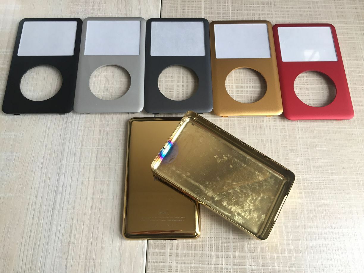 iPod Classic 7th Gen 160GB GOLD Back Case + Front Housing Case Cover ...