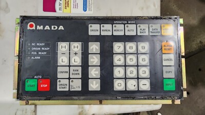 Amada FBD Press Brake NC9F Operator Key Board | eBay
