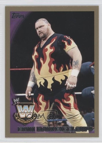 2010 Topps WWE Gold /50 Bam Bam Bigelow #109 | eBay
