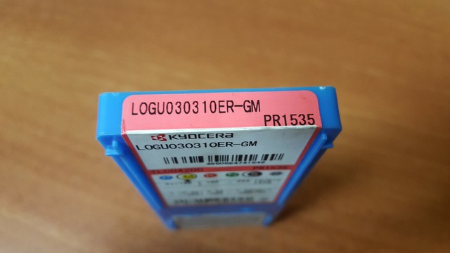 Kyocera - Logu030310er-gm Pr1535 Carbide Milling Insert Pkg of 10ea for ...