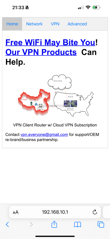 IPsec VPN WiFi router Disguised in Android TV IPv6 military secure ...