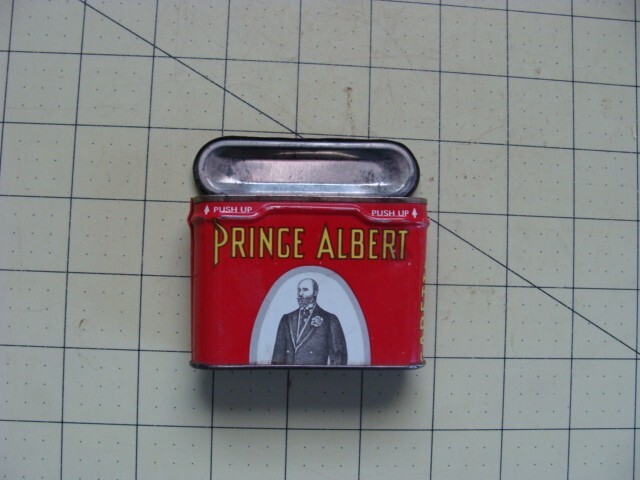 PRINCE ALBERT TOBACCO HALF TIN RARE | eBay