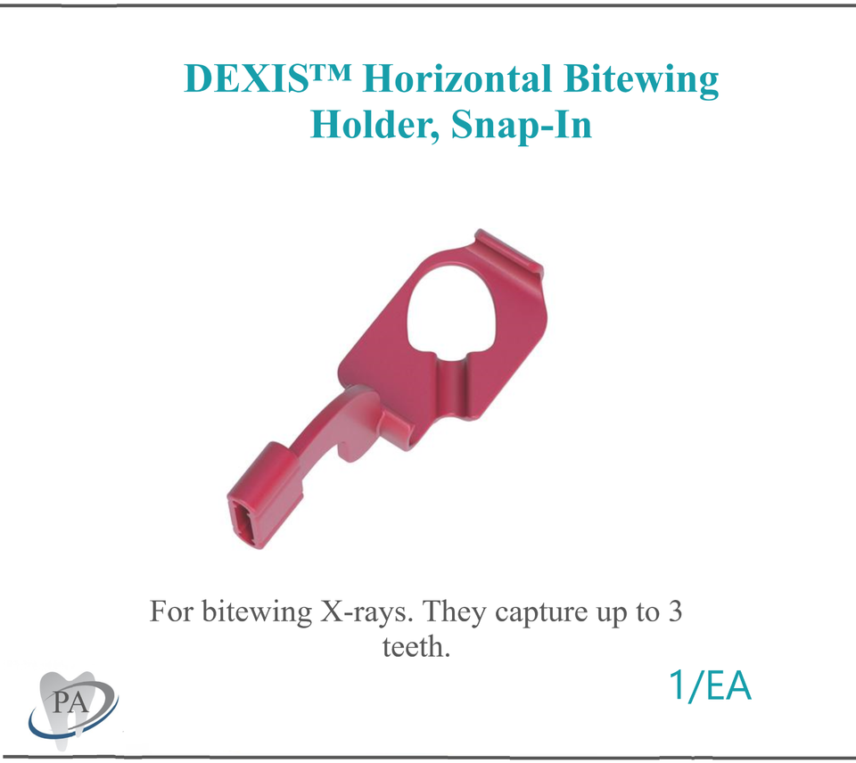 Dental X-Ray DEXIS Titanium & Platinum Sensor Holder Horizontal ...