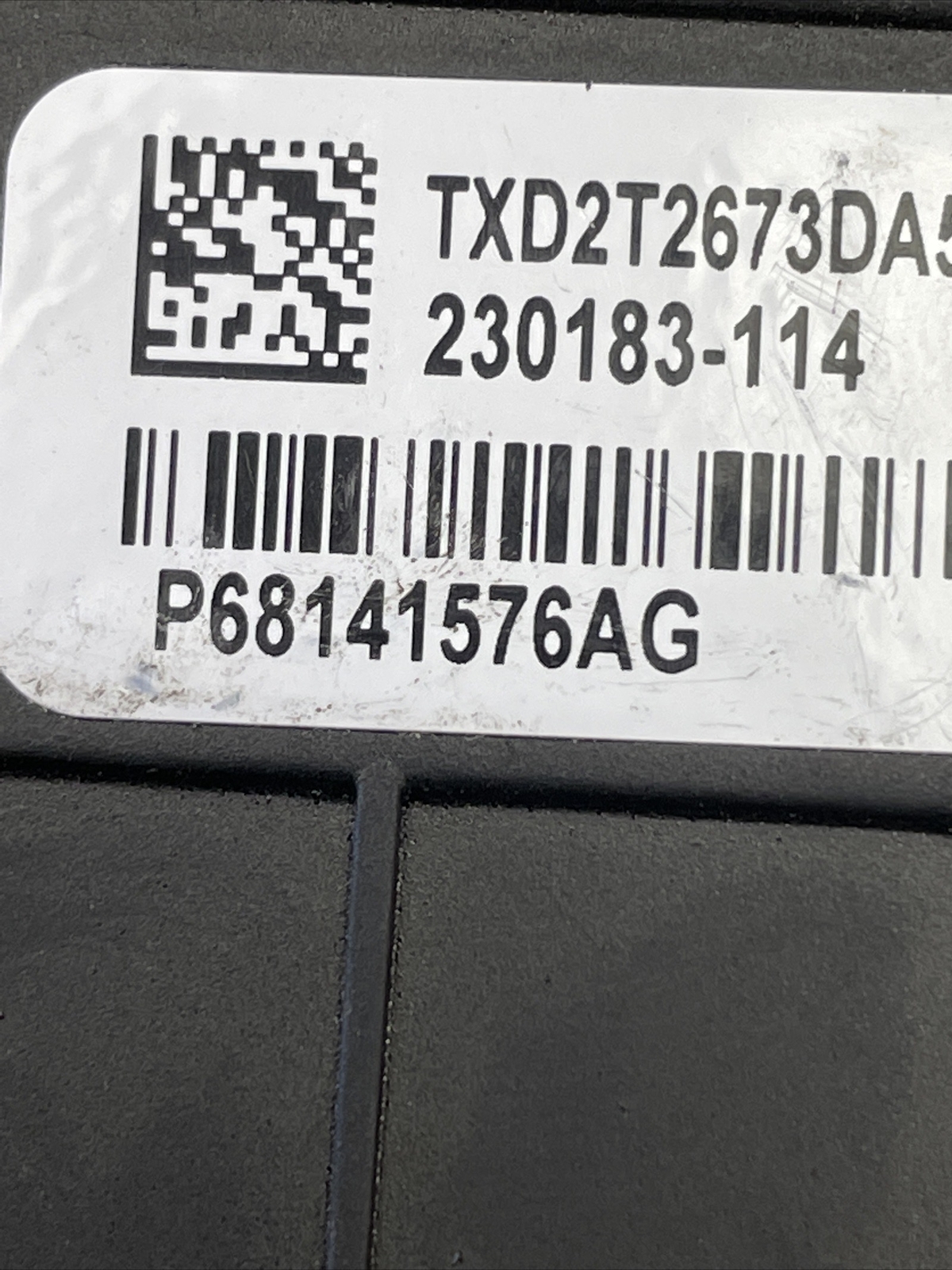 14 15 JEEP GRAND CHEROKEE FRONT LANE DEPARTURE FORWARD FACING CAMERA ...