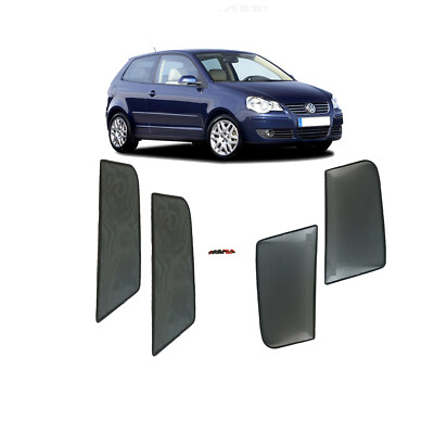 VOLKSWAGEN POLO SUNSHADE SET / SUNVISOR SETS 5 WINDOWS / 5 PCS 2005 ...