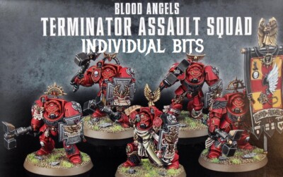 Games Workshop Blood Angels Assault Terminators Terminator Bits New ...