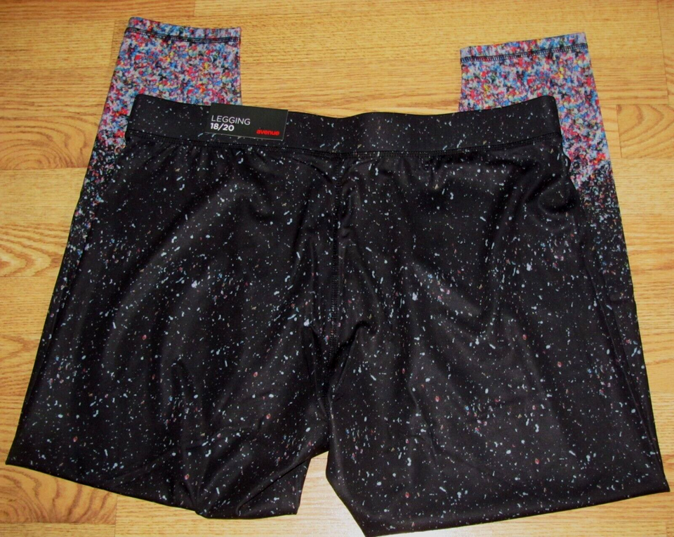 NWT Womens AVENUE Activewear Power Legging Athletic Workout Pant 26/28 ...