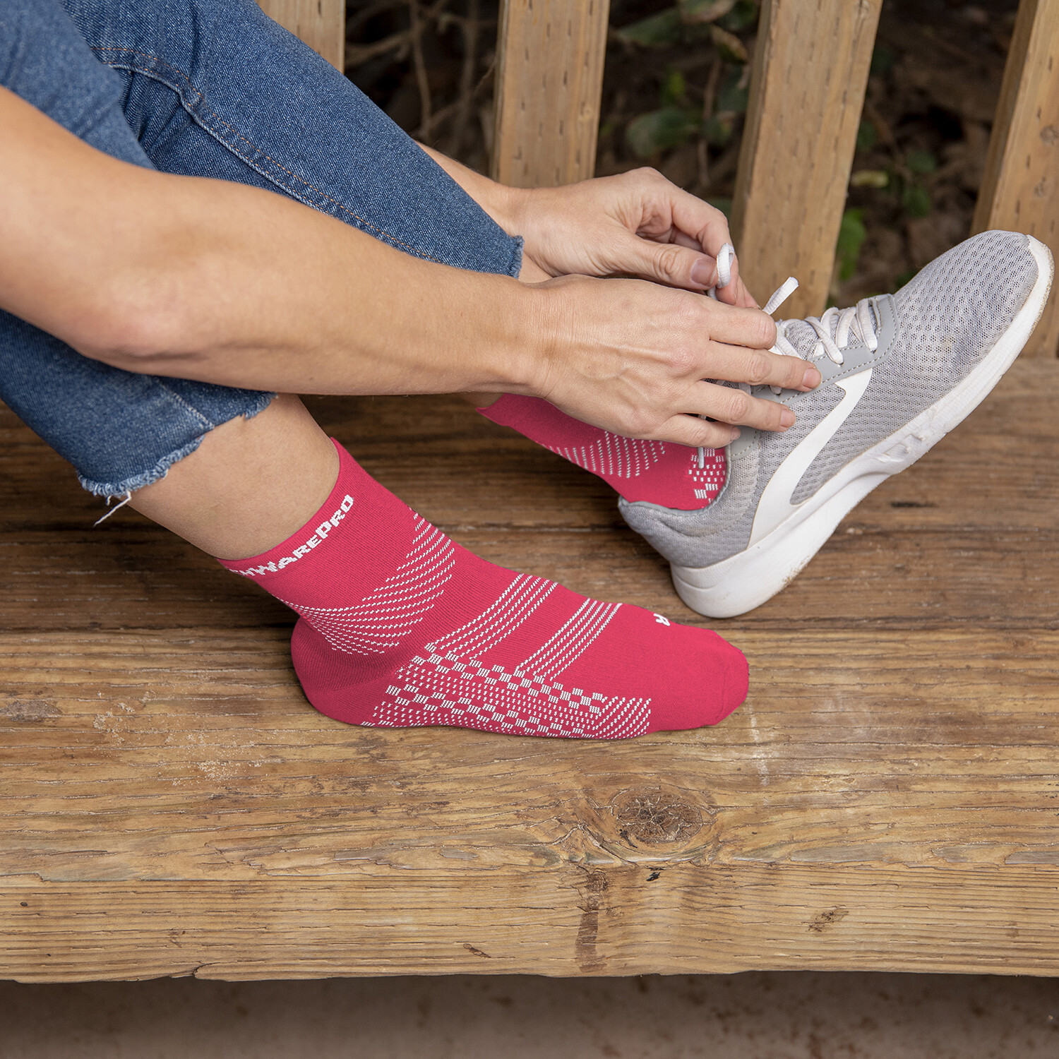 TechWare Pro Ankle Compression Sock - 4 Sizes - Unisex - 1 Pair - R & L ...