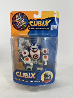 RARE Vintage 2001 Cubix Robots for Everyone Action Figure 5" NEW IN ...