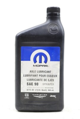 NEW OEM Mopar SAE 90 Axle Lubricant Gear Oil 1 Quart 05136033AA | eBay