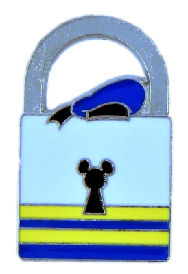Donald Duck Lock Character Collection Individual Disney Park Trading ...
