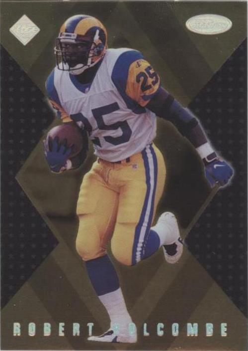 1998 Collector's Edge Masters - Robert Holcombe #S192 50-Point Gold ...