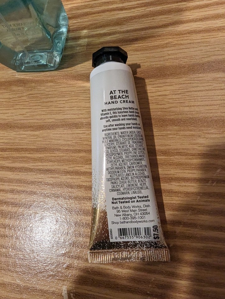 BATH AND BODY WORKS At The Beach Hand Cream And Fragrance Mist | eBay