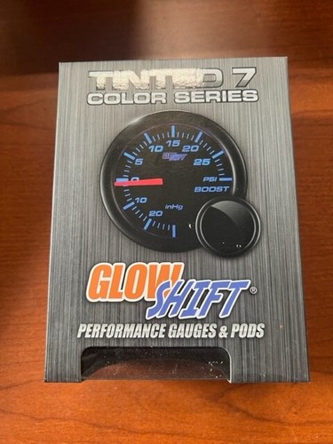 Glowshift Tinted 7 Color Fuel Rail Pressure Gauge Glow Shift GS-T719-SM ...