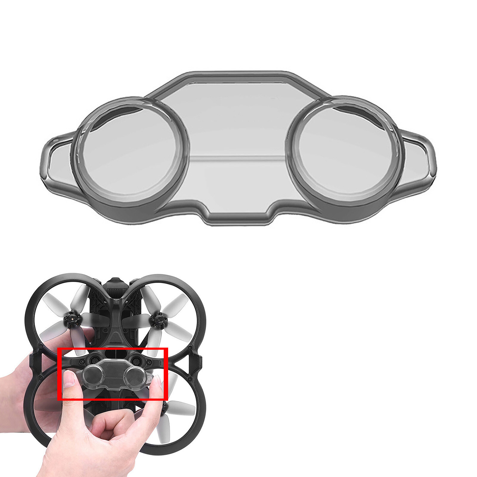 Drone Down-View Camera Lens Protective Cover Accessories For DJI AVATA ...