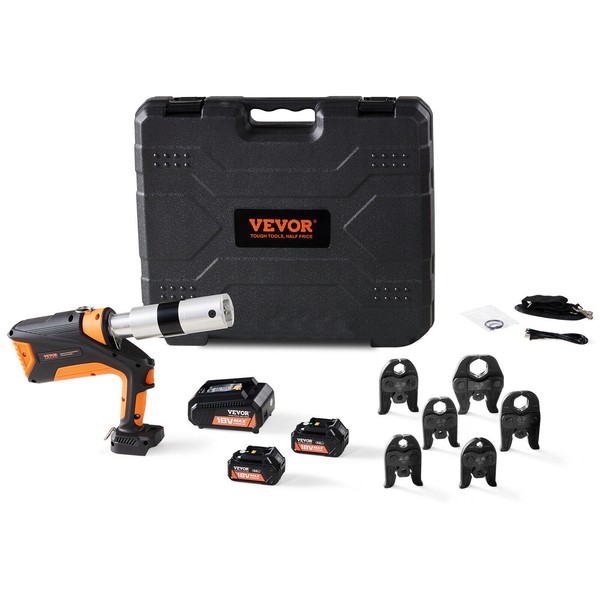 VEVOR EB-1550 18V Gun Type Pro Press Tool Kit - WSDDSYJGJQSMBJB4F for ...