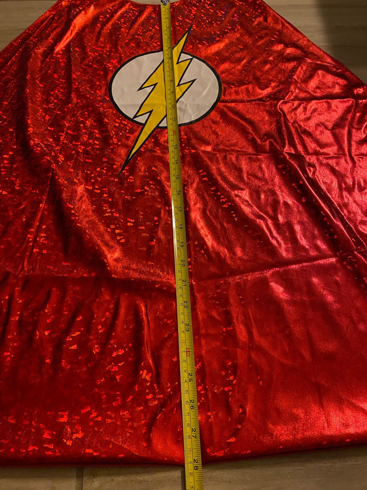 Six Flags red dress up cape The Flash Flashy costume … - Gem