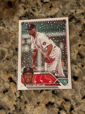 BRAYAN BELLO # H141 TOPPS 2023 HOLIDAY RC ROOKIE CARD | eBay