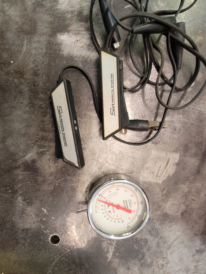 Sun tune up tester kit w/ Tachometer and Remote Starter | eBay